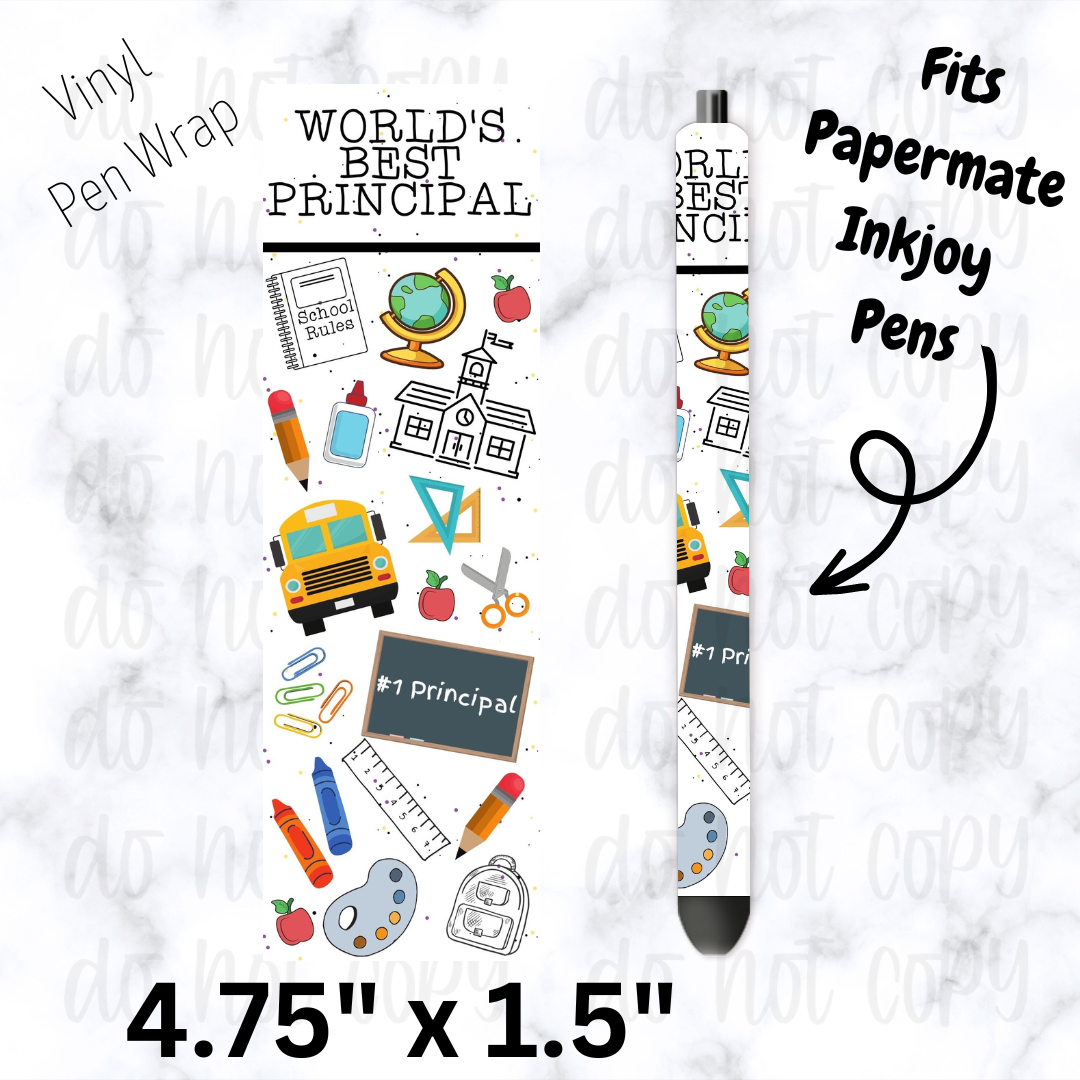World's best principal pen wrap – It's Transfer Time