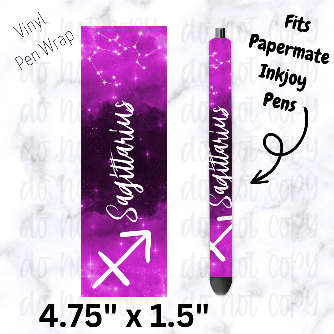 Sagittarius Pen Wrap – It's Transfer Time
