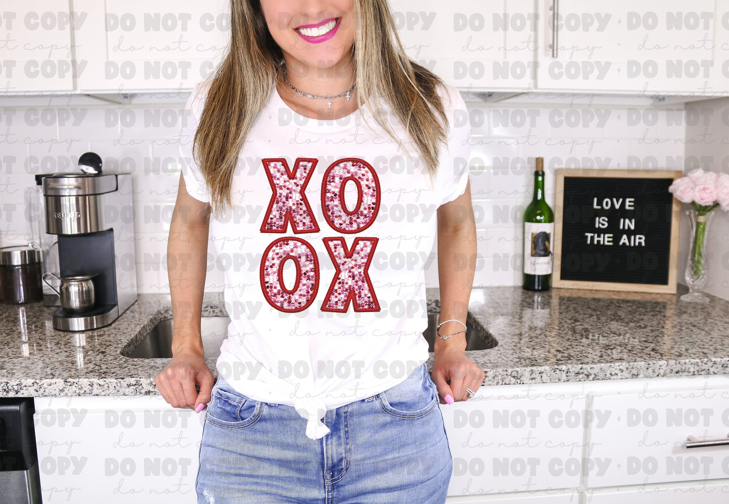 3192 XOXO Faux Glitter *DREAM TRANSFER* DTF – It's Transfer Time