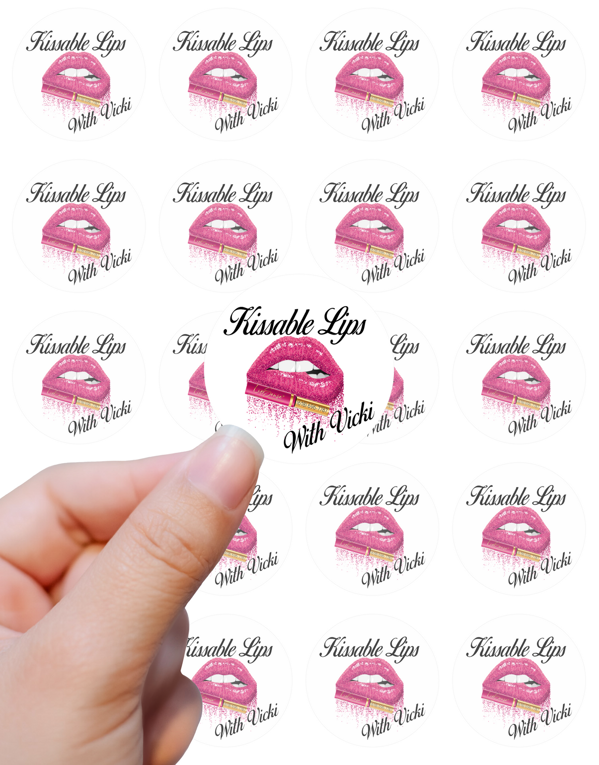 Custom 2" Sticker Sheet (1 IMAGE) *Ships within 3-5 business days once ...